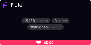 Add Flute Discord Bot | The #1 Discord Bot List