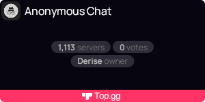 GitHub - D3rise/anonymous-chats-discord: Anonymous chats for Discord