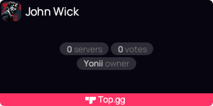 Add John Wick Discord Bot | The #1 Discord Bot and Discord App List